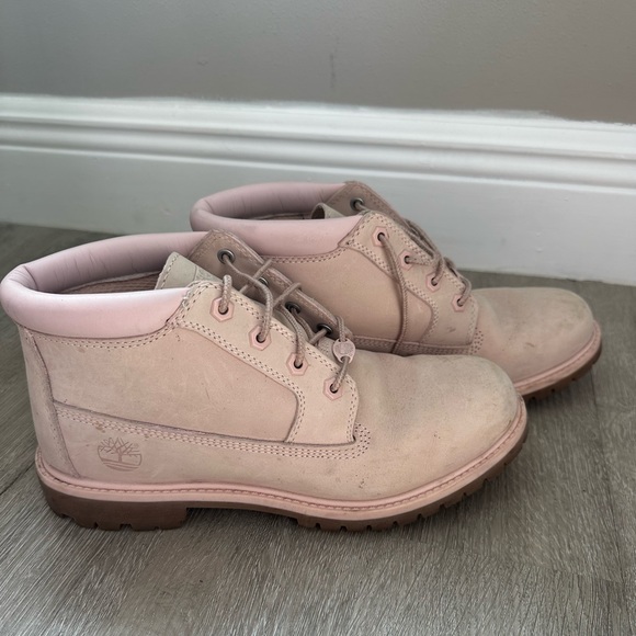 Timberland | Shoes | Timberland Pink Ankle Boot | Poshmark
